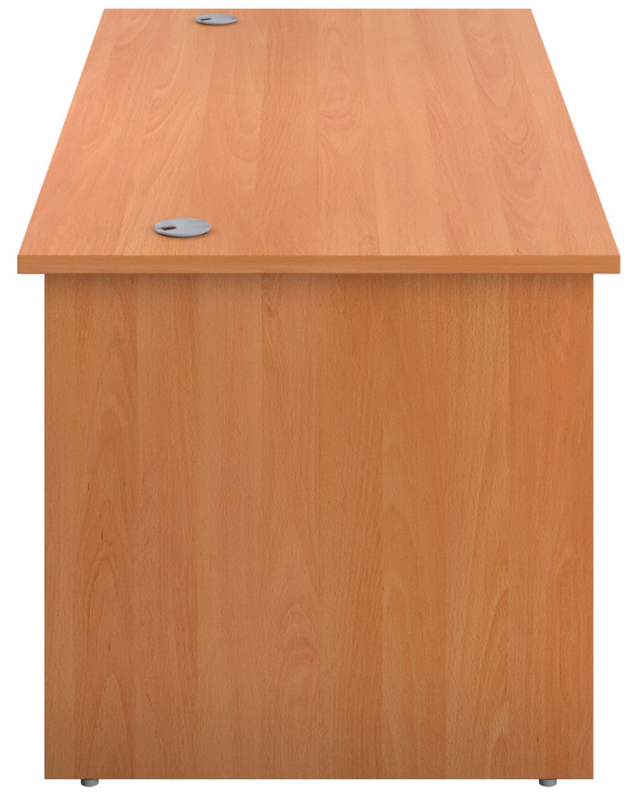 Panel End Rectangular Workstation 24H